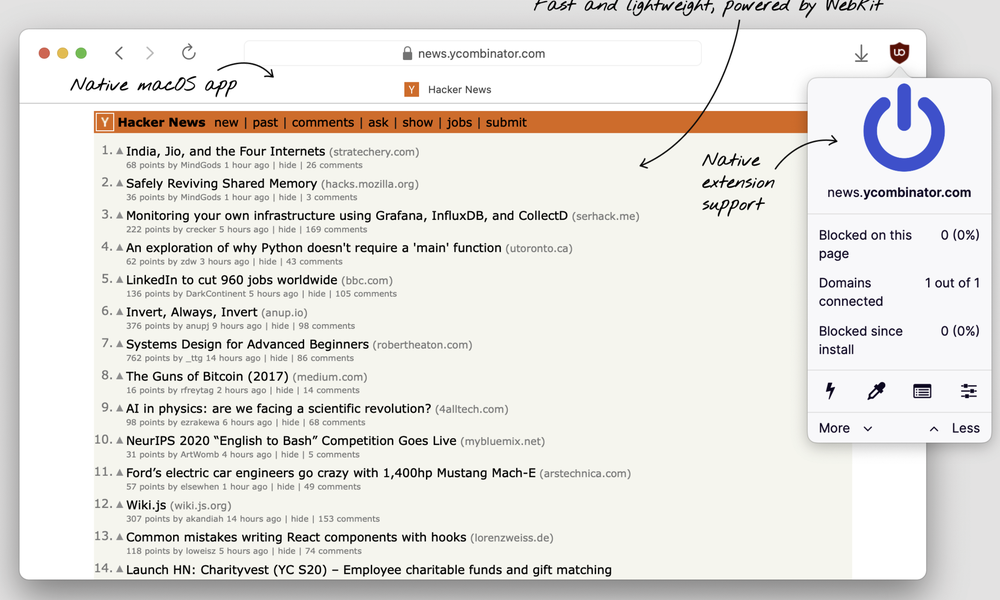 Orion Browser Reviews in 2026